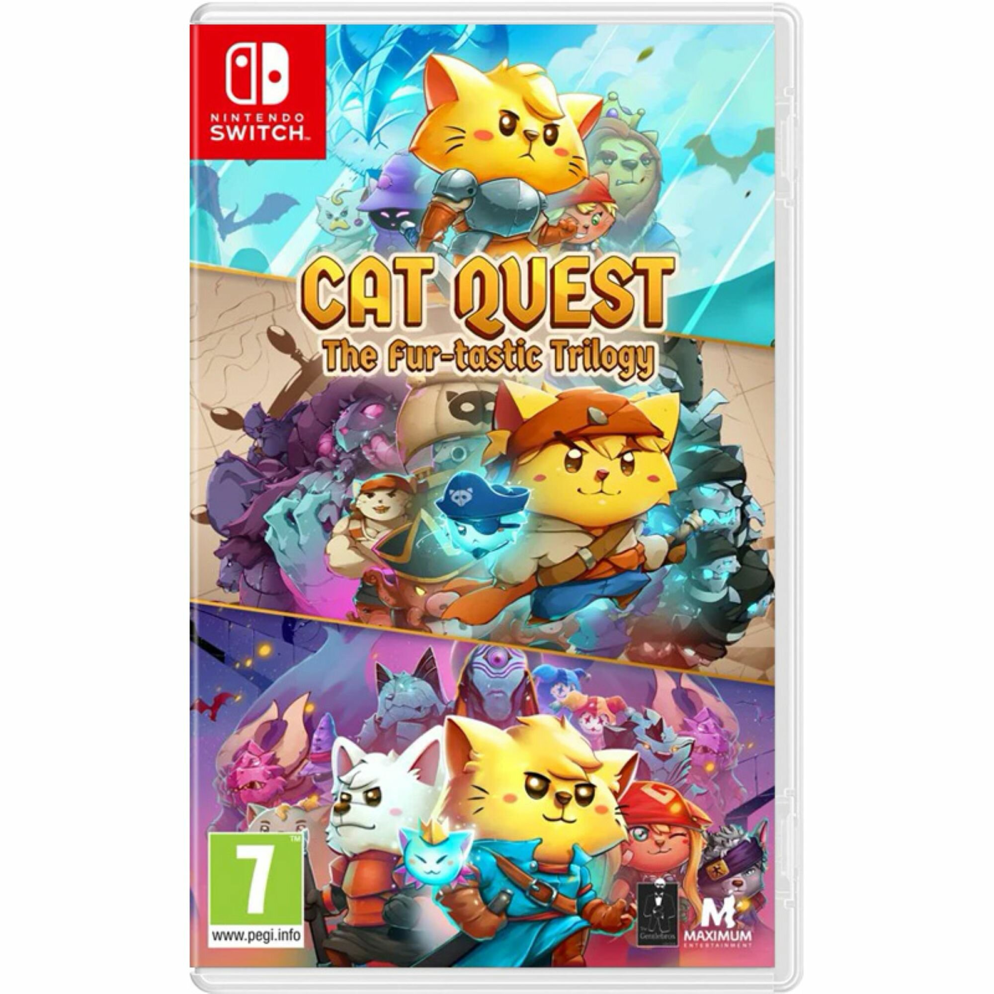 Cat Quest The Fur-Tastic Trilogy (русские субтитры) (Nintendo Switch)