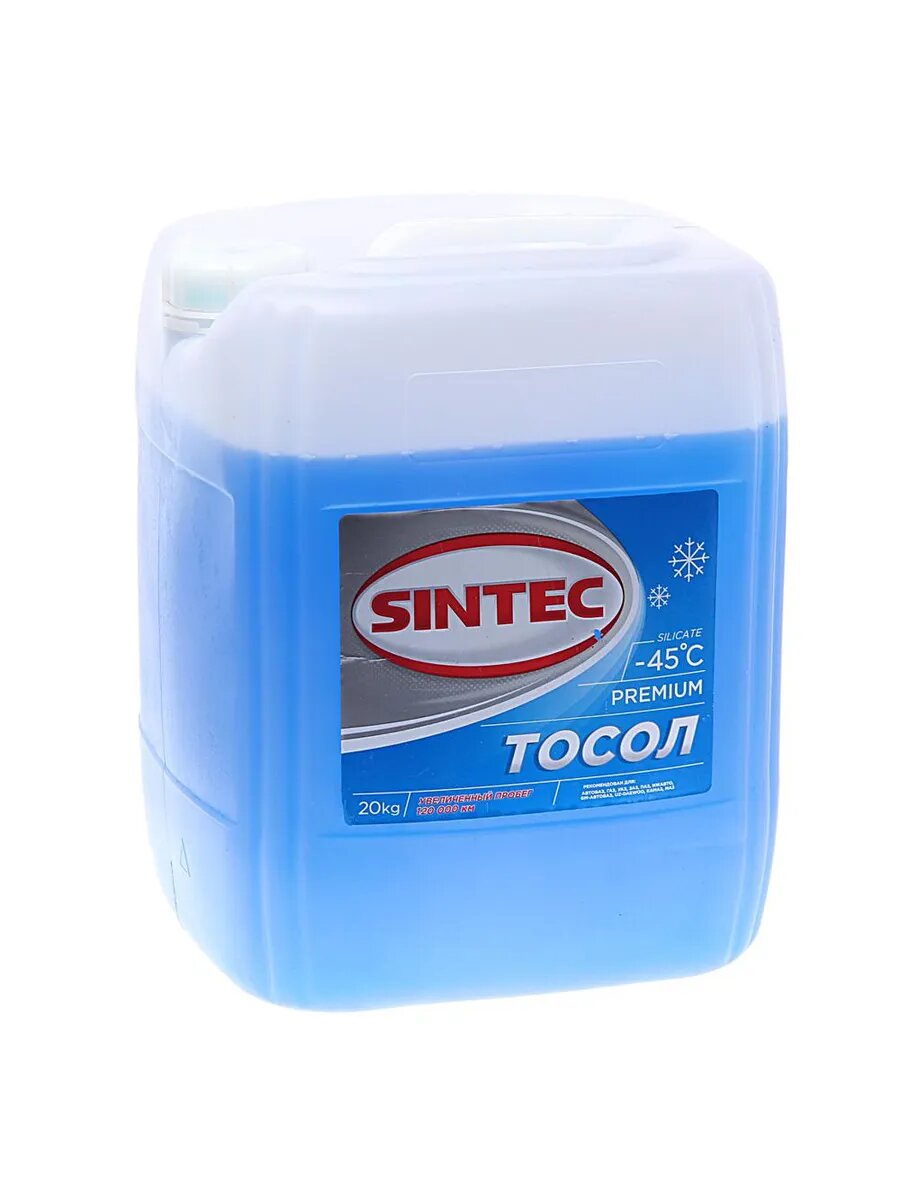 Жидкость охлаждающая тосол ОЖ-45 20кг Premium SINTEC