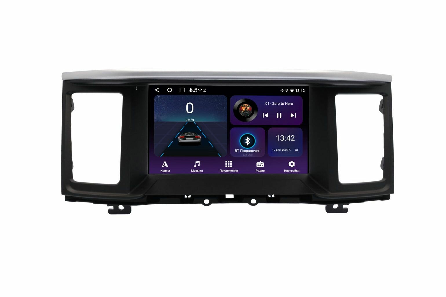 Штатная магнитола Nissan Pathfinder 2014 - 2017 Wide Media LC90139ON-2/64T тип D