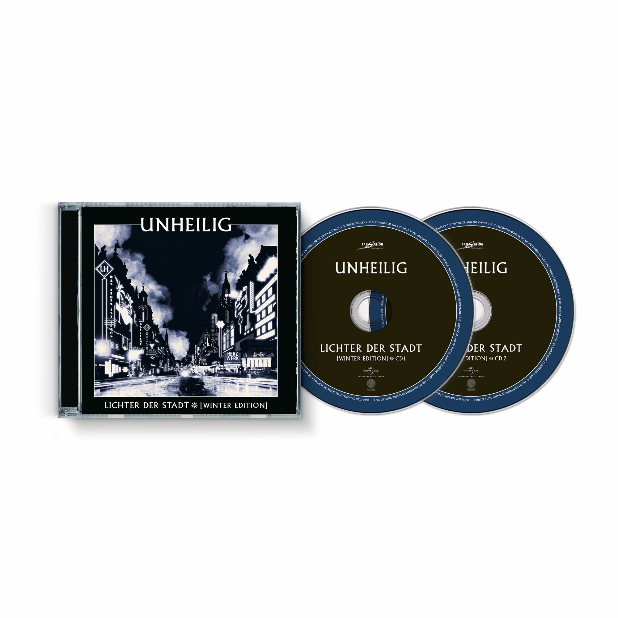 Компакт-диск Unheilig - Lichter der Stadt (Winter Edition) (2 CD) (2 CD)