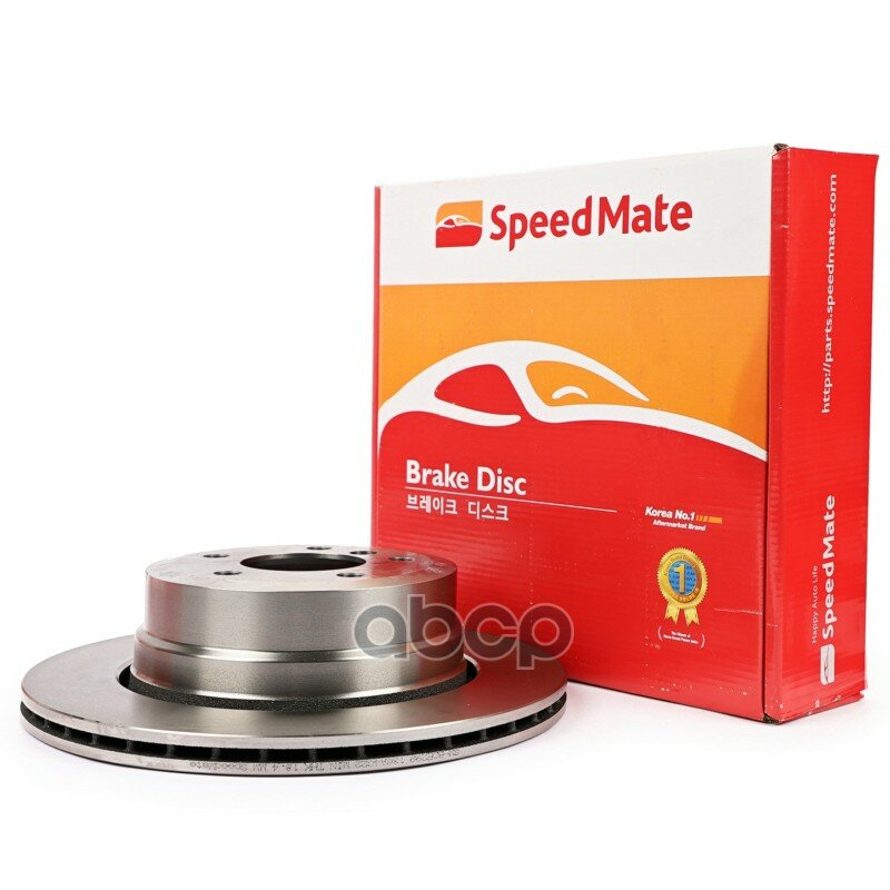 Диск тормозной задний BMW 5 (E60, E61) 03 04-12 10 34216763345 SpeedMate арт. SM-BDE299
