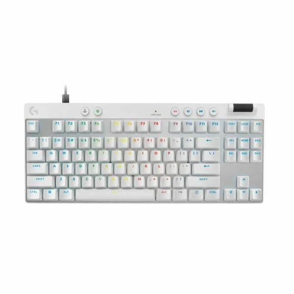 Игровая клавиатура Logitech PRO X TKL белая (920-012150)
