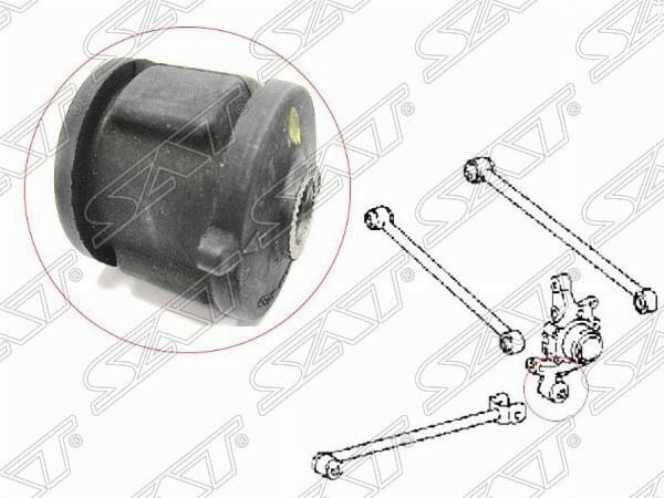 Сайлентблок SAT ST-48725-03010 цапфы Lexus RX 97-09, Toyota Caldina 92-02