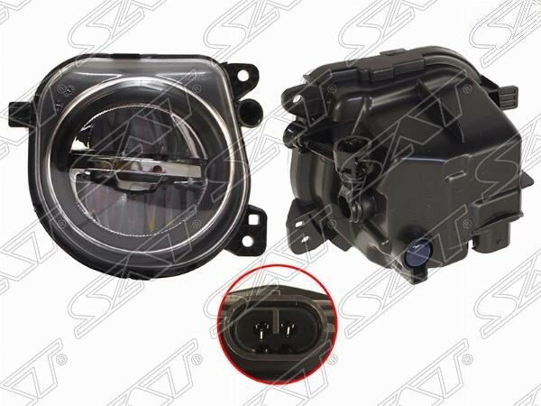 Фара противотуманная SAT ST-26-0023 справа BMW 5-Series 13-17