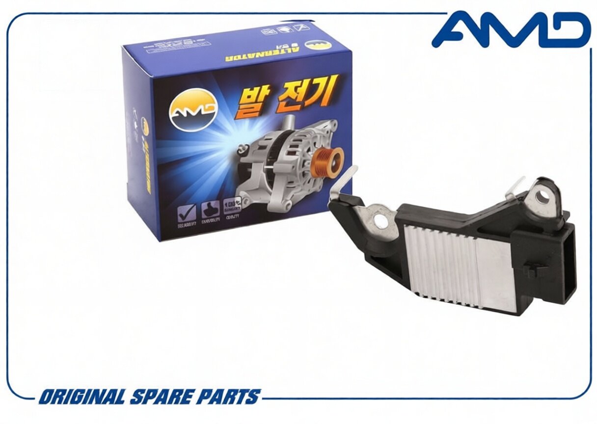 Регулятор напряжения генератора DAEWOO Nexia, Espero, CHEVROLET Lanos T100, 3-х конт, IF-TYPE AMDEL3