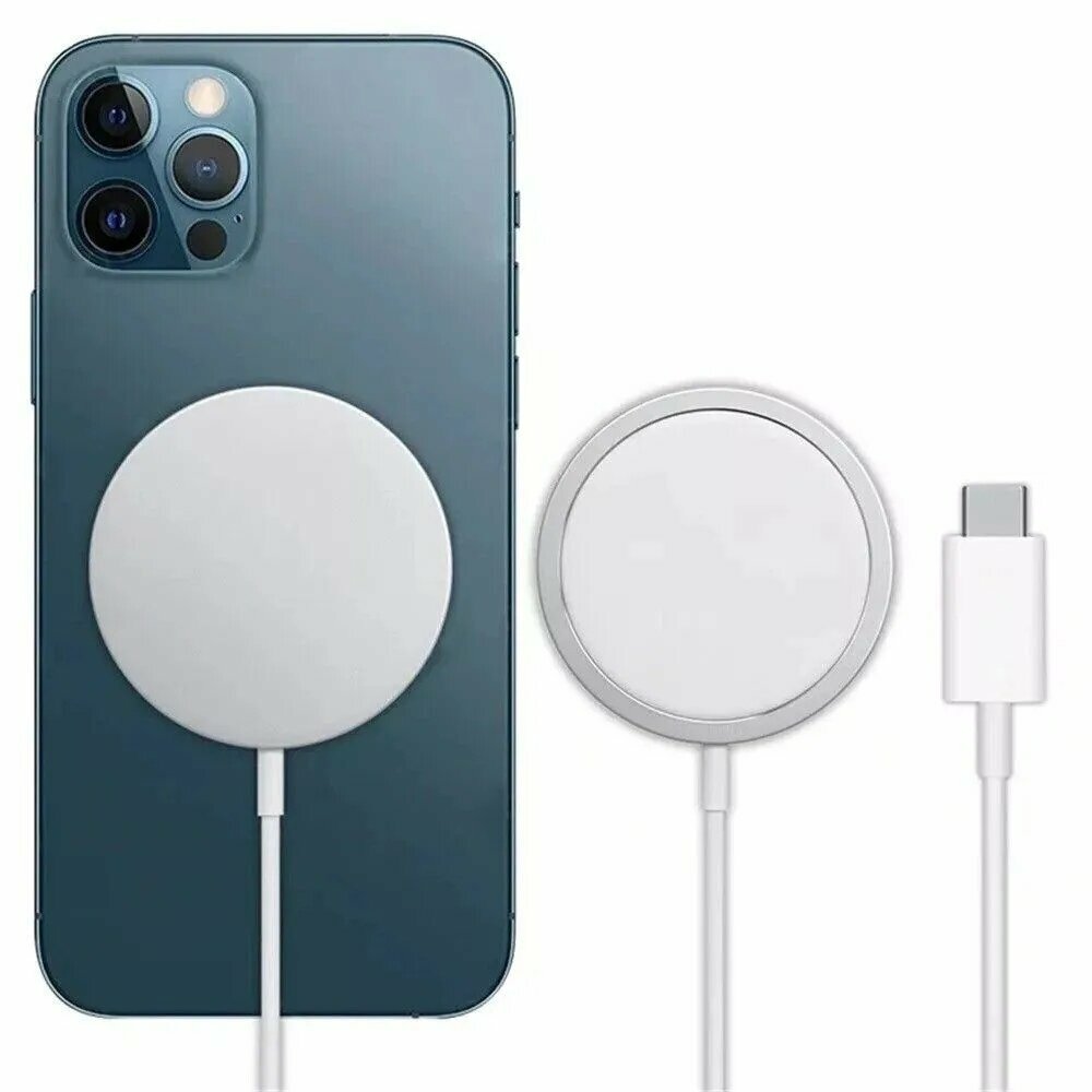 Беспроводное зарядное устройство MagSafe Charger с функцией быстрой зарядки для iPhone