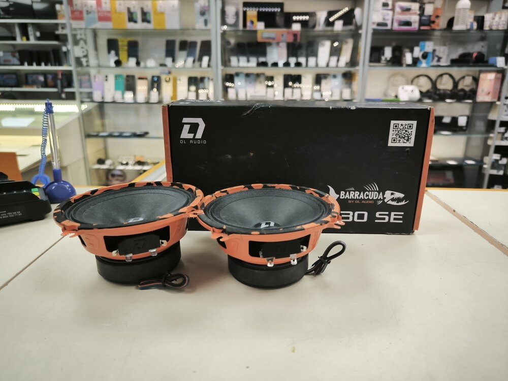 Колонки автомобильные DL Audio Barracuda 130 SE, 13 см, 100Вт