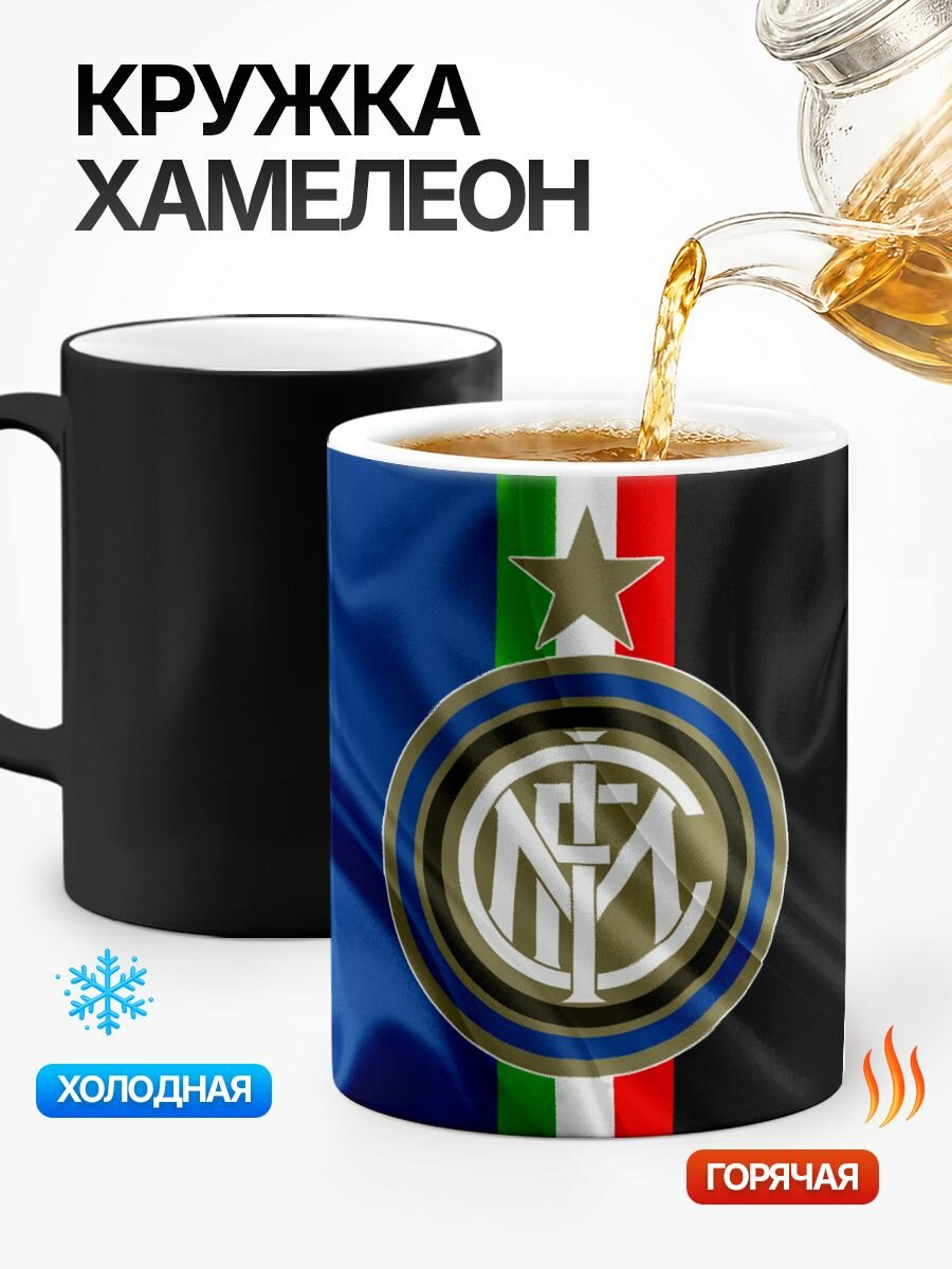 Кружка хамелеон Inter Milan Интер