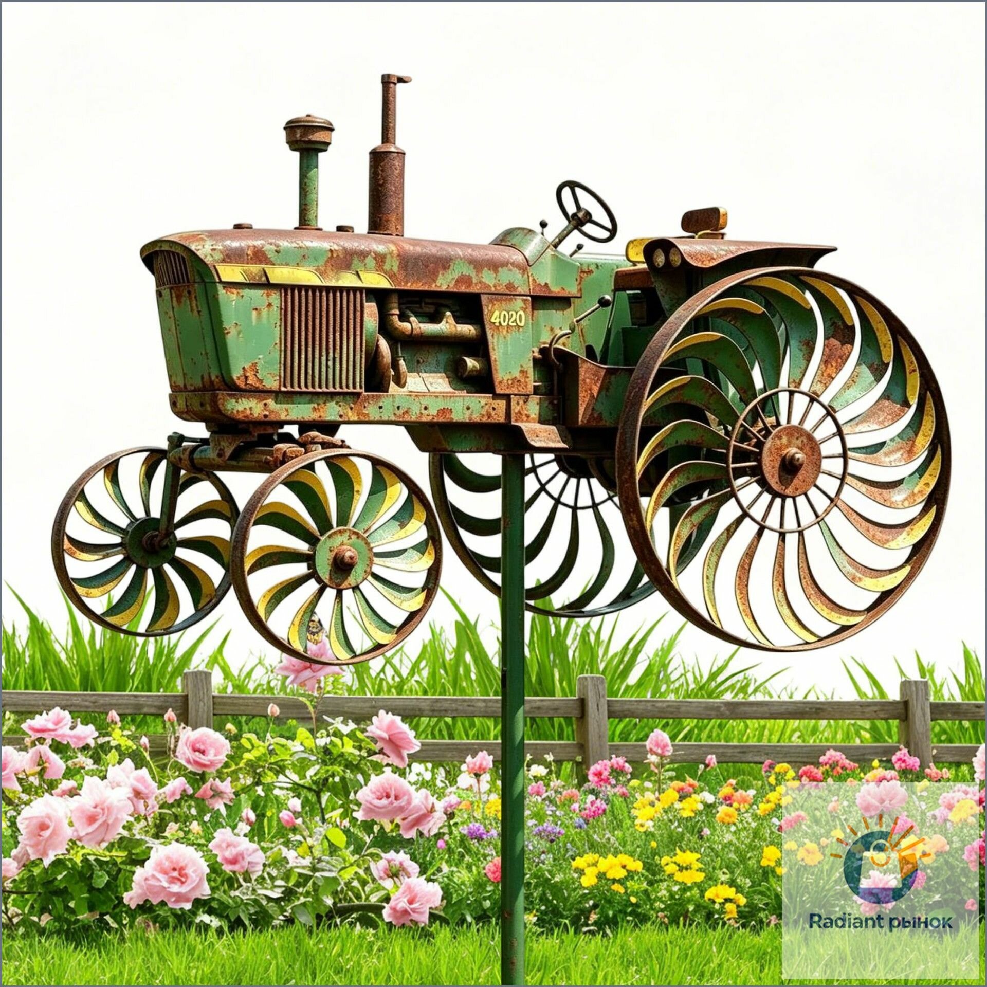 Фигурка садовая