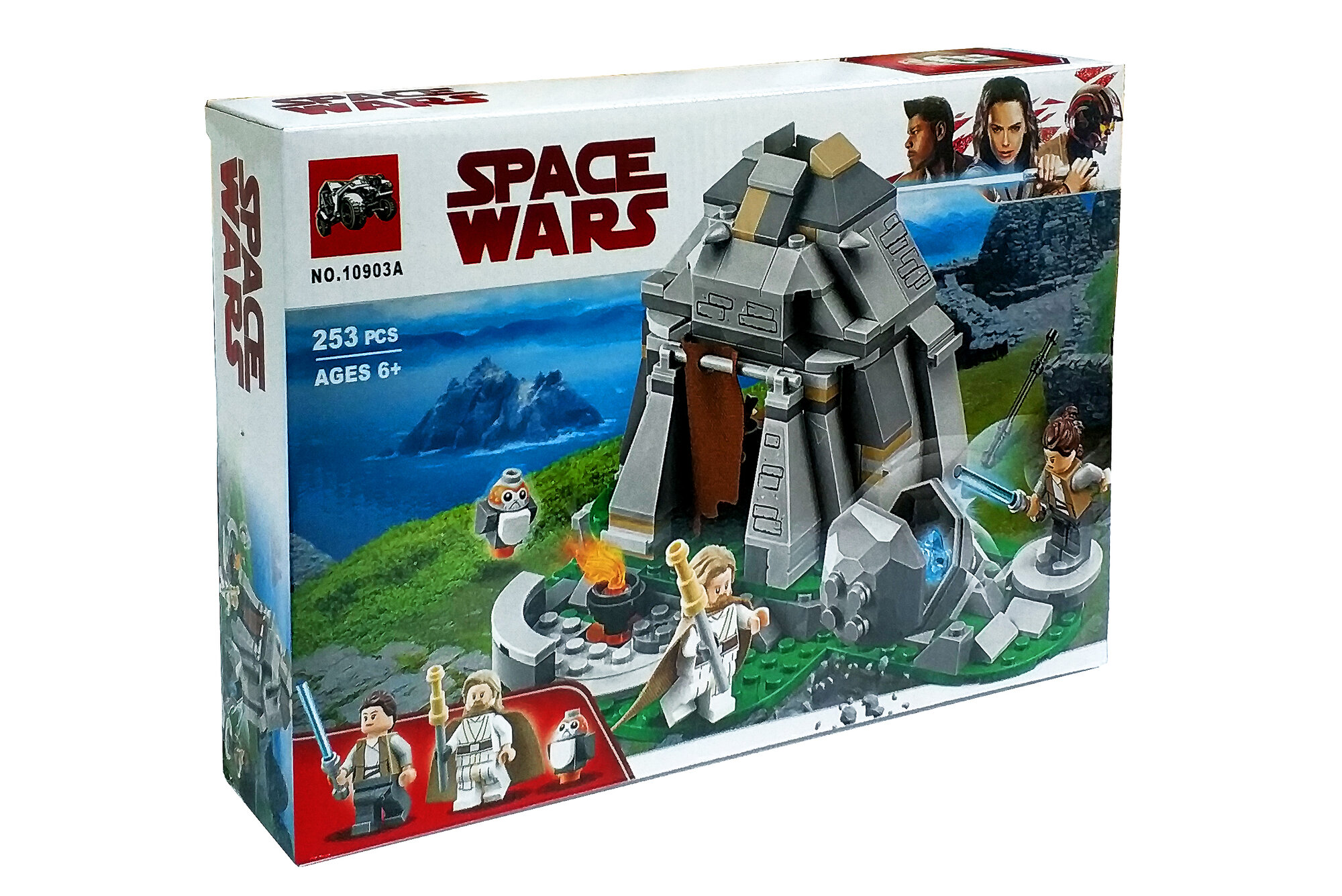 Конструктор Звездные войны Тренировки на островах Эч-То 10903 BELA Space Wars, 253 детали
