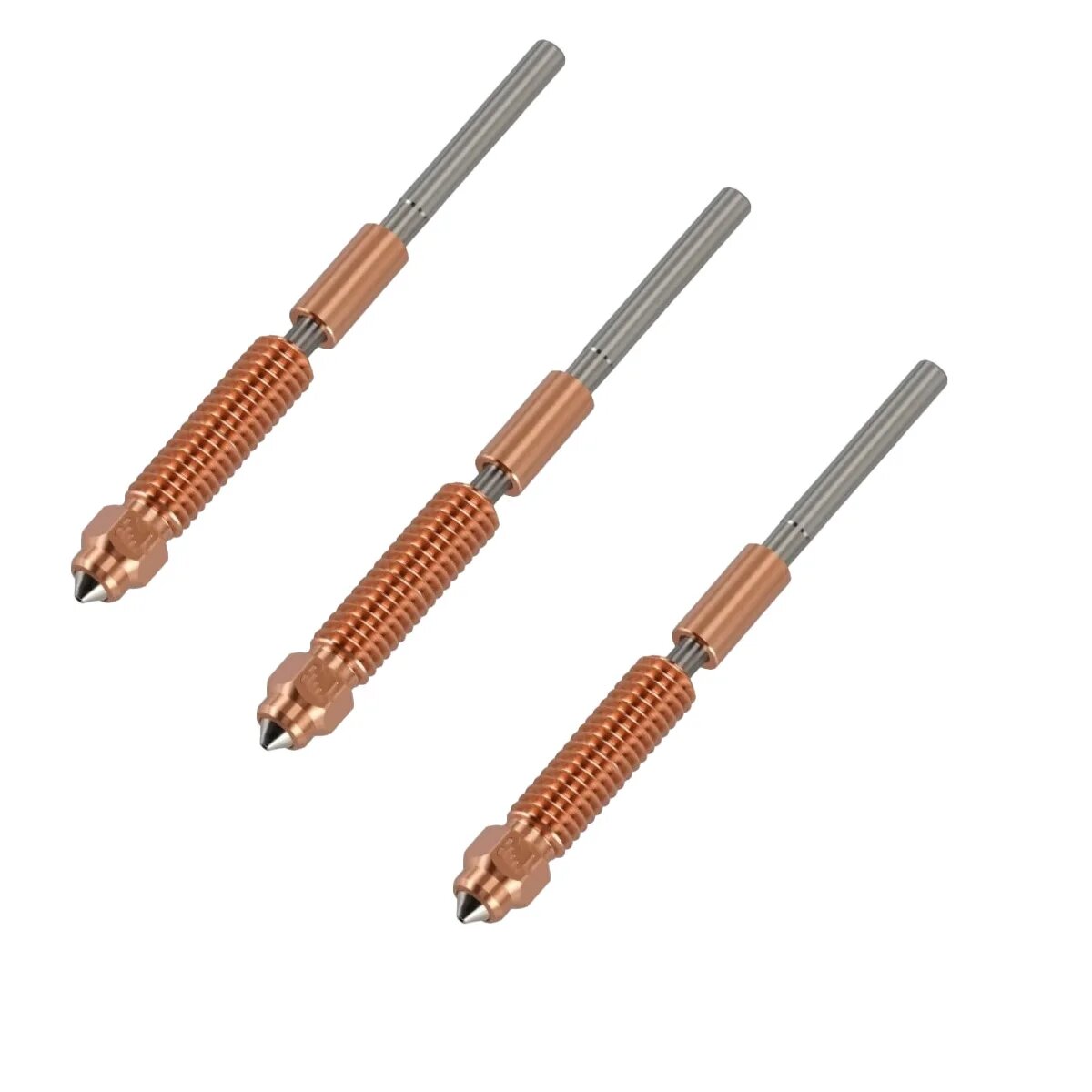 Медно-титановые форсунки для 3D-принтеров Creality, Ender-3 0.4/0.6/0.8 мм 0.6mm, 3pcs