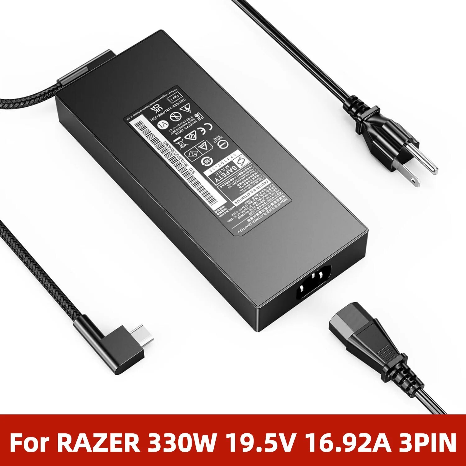 Зарядное устройство DH DianHa 330W EU PLUG для Razer Blade 16 18