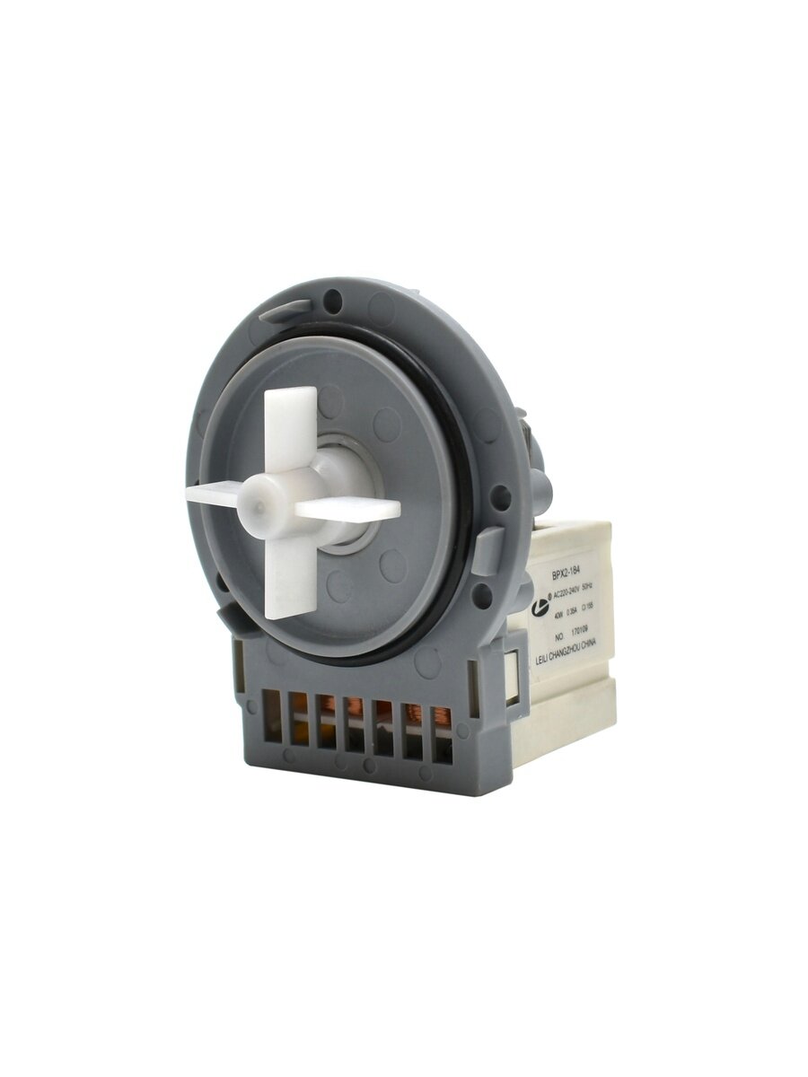 Помпа / сливной насос для стиральной машины Leili 40W, 3 винта