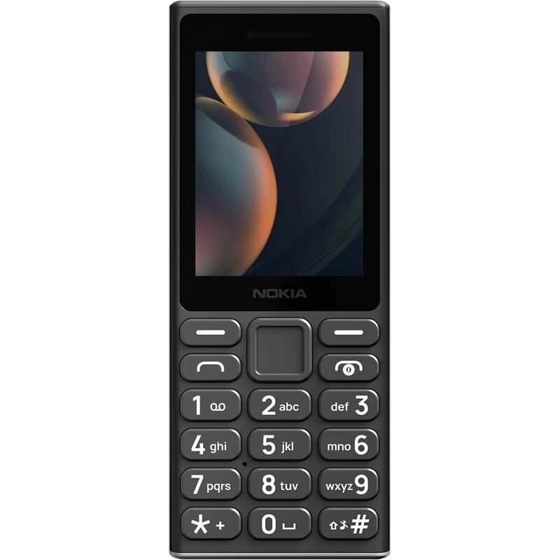Телефон кнопочный мобильный Nokia 108, цветной экран, 1000мАч Li-Ion черный SP01Z07Z1982Y