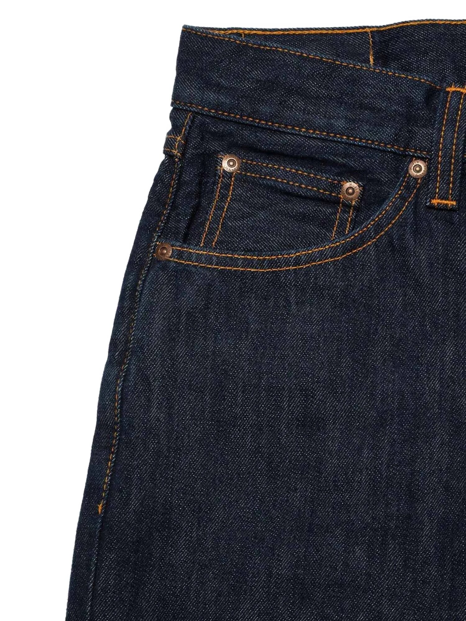 Джинсы Nudie Jeans Co Contrast-stitch jeans, размер L, blue — фото 1
