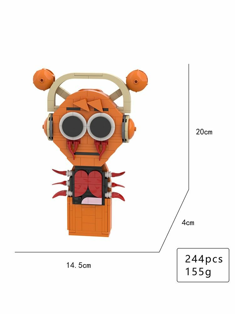 Пластиковый конструктор/Sprunki,20cm