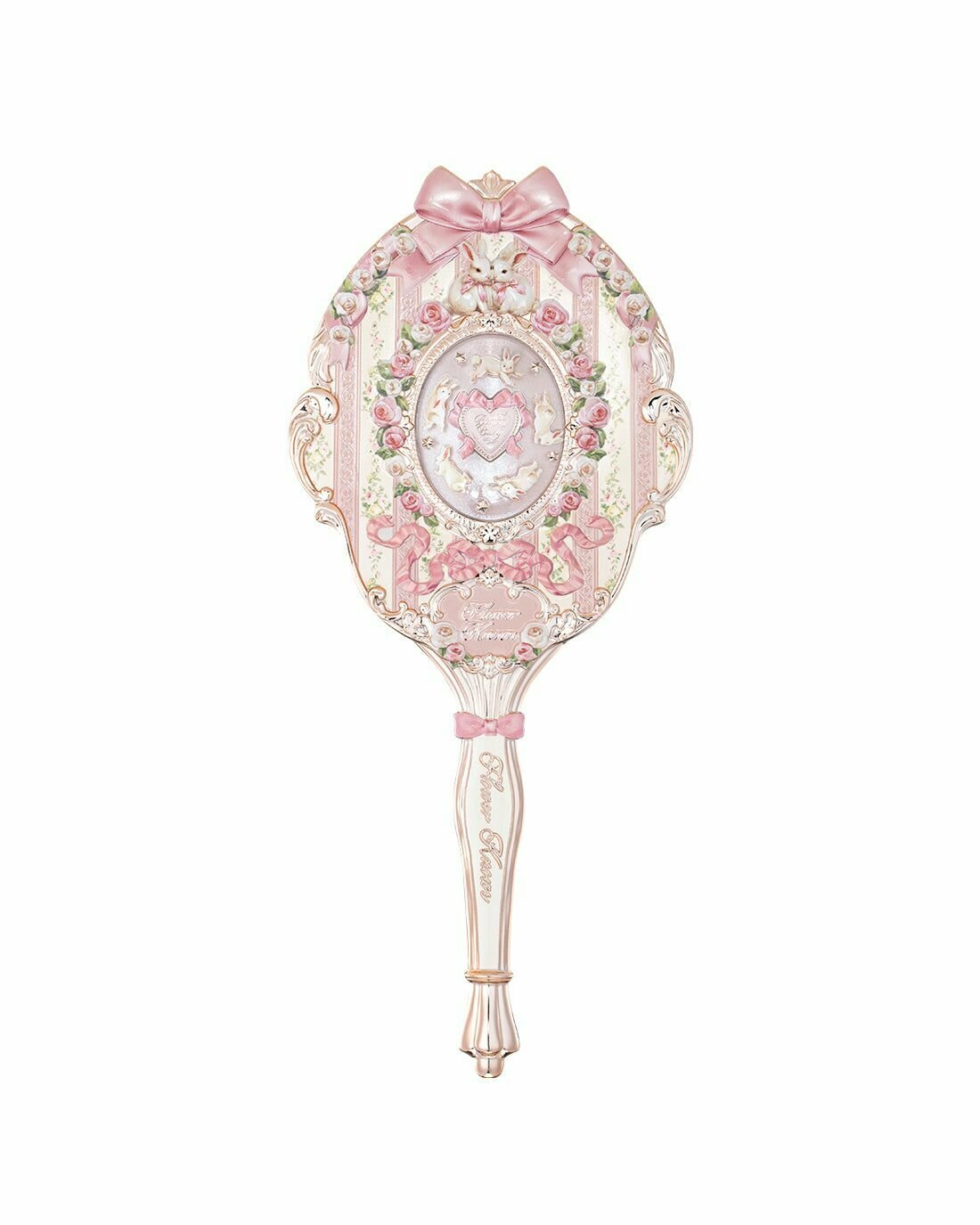 Зеркало Flower Knows Bunny Garden Rosette Pink