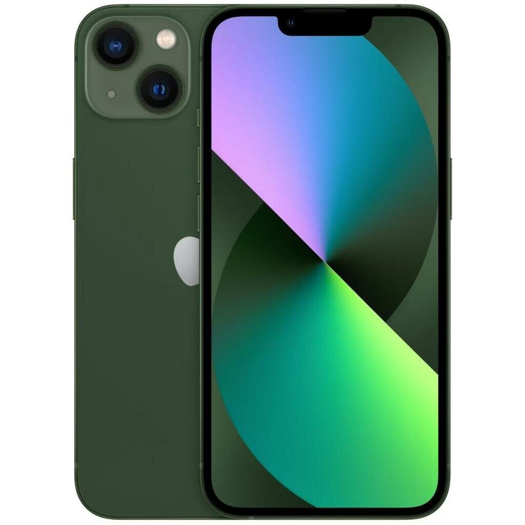 Смартфон Apple iPhone 13, 4/128Gb, Nano SIM+eSIM, Green (Зеленый)
