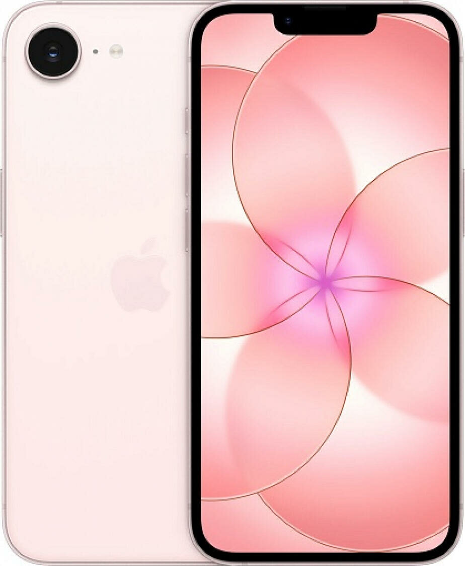 Смартфон Apple iPhone 17e, 8/256Gb, Dual eSIM, Soft Pink (Розовый)