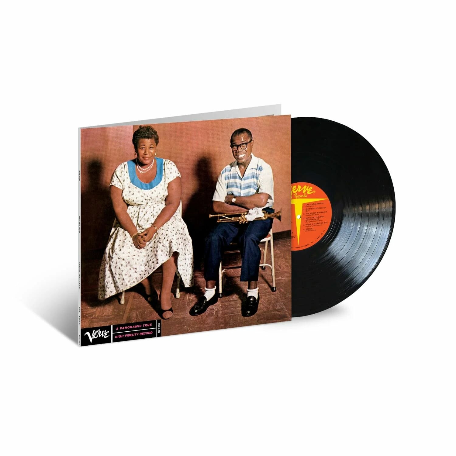 Ella Fitzgerald And Louis Armstrong. Ella And Louis (LP Gatefold / Reissue/винил)