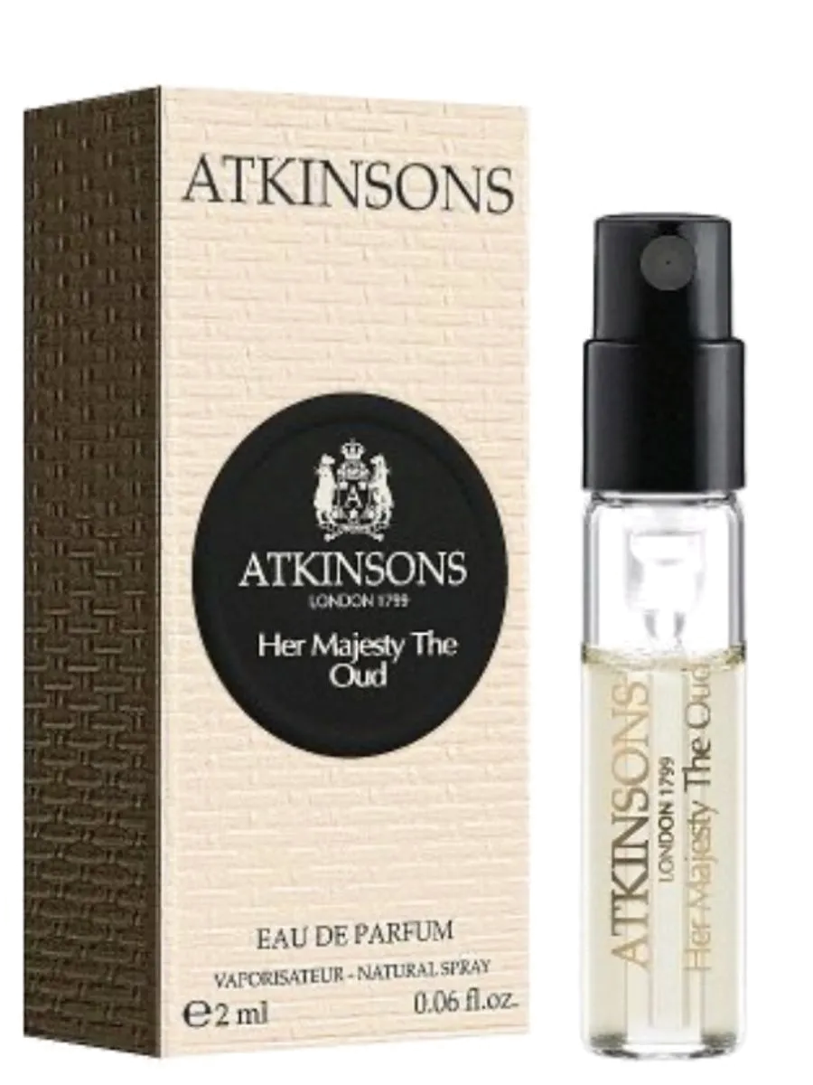 Atkinsons Her Majesty The Oud духи для женщин 2 мл сэмпл - Аткинсонс Её Величество Уд