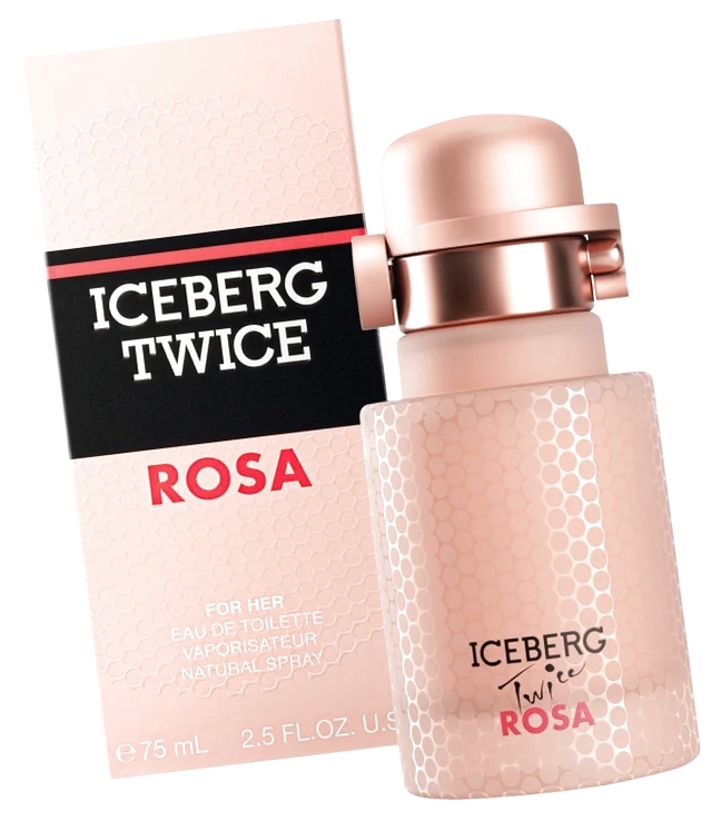 Туалетная вода Iceberg Twice Rosa для женщин 75 мл - Айсберг Твайс Роза
