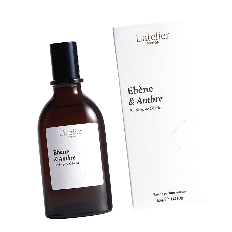 Аромат для дома и тела 100BON L Atelier Ebene and Ambre 50 мл - парфюм 100 Бон Эбене Энд Амбра