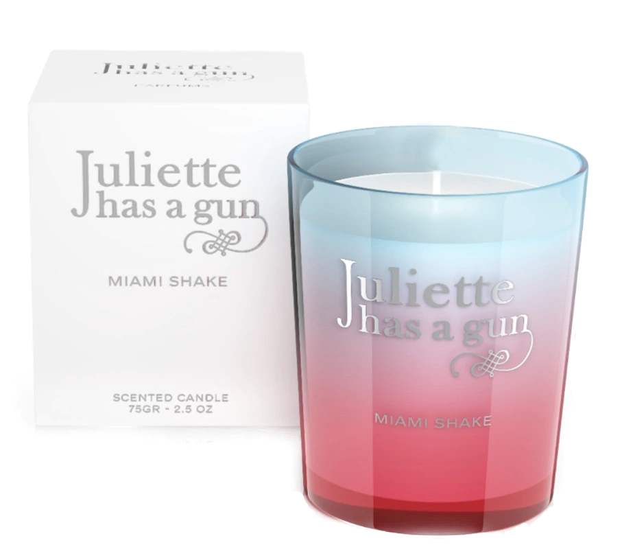 Juliette Has A Gun Miami Shake парфюмированная свеча для дома 75 гр - Майами Шейк
