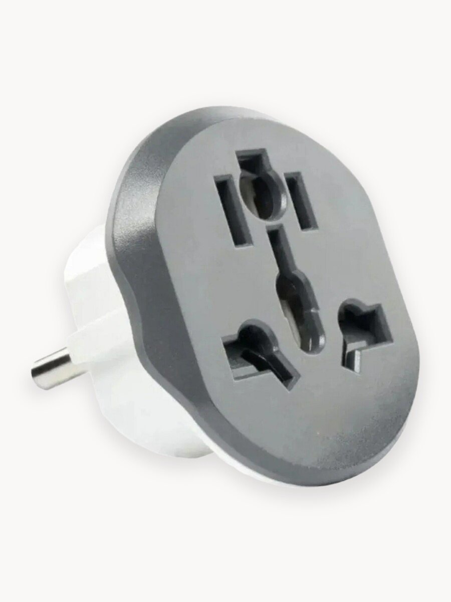 Евро переходник на все виды розеток, сетевой адаптер на евро вилку, универсальный