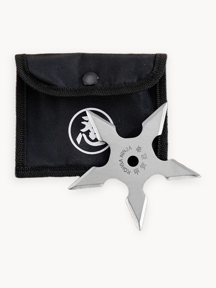 Японский Сюрикен Ниндзя, Из Нержавеющей Стали 440, Вес 50 Г, Толщина 3 Мм, Твердость 58HRC