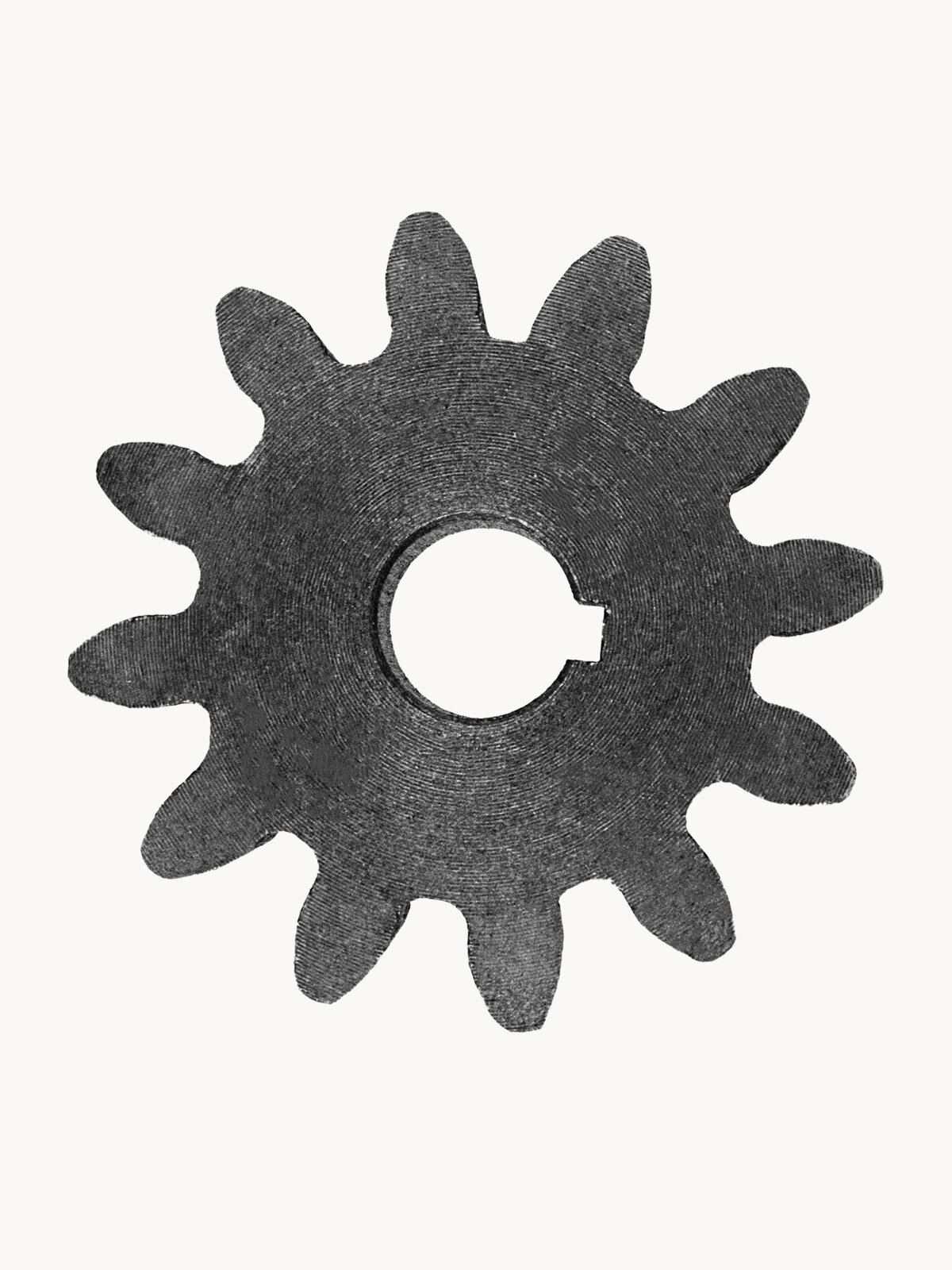 Шестерня для бетономешалки СБР-125.00.00.004-01, чугунная с дополнительной закалкой, 95440003