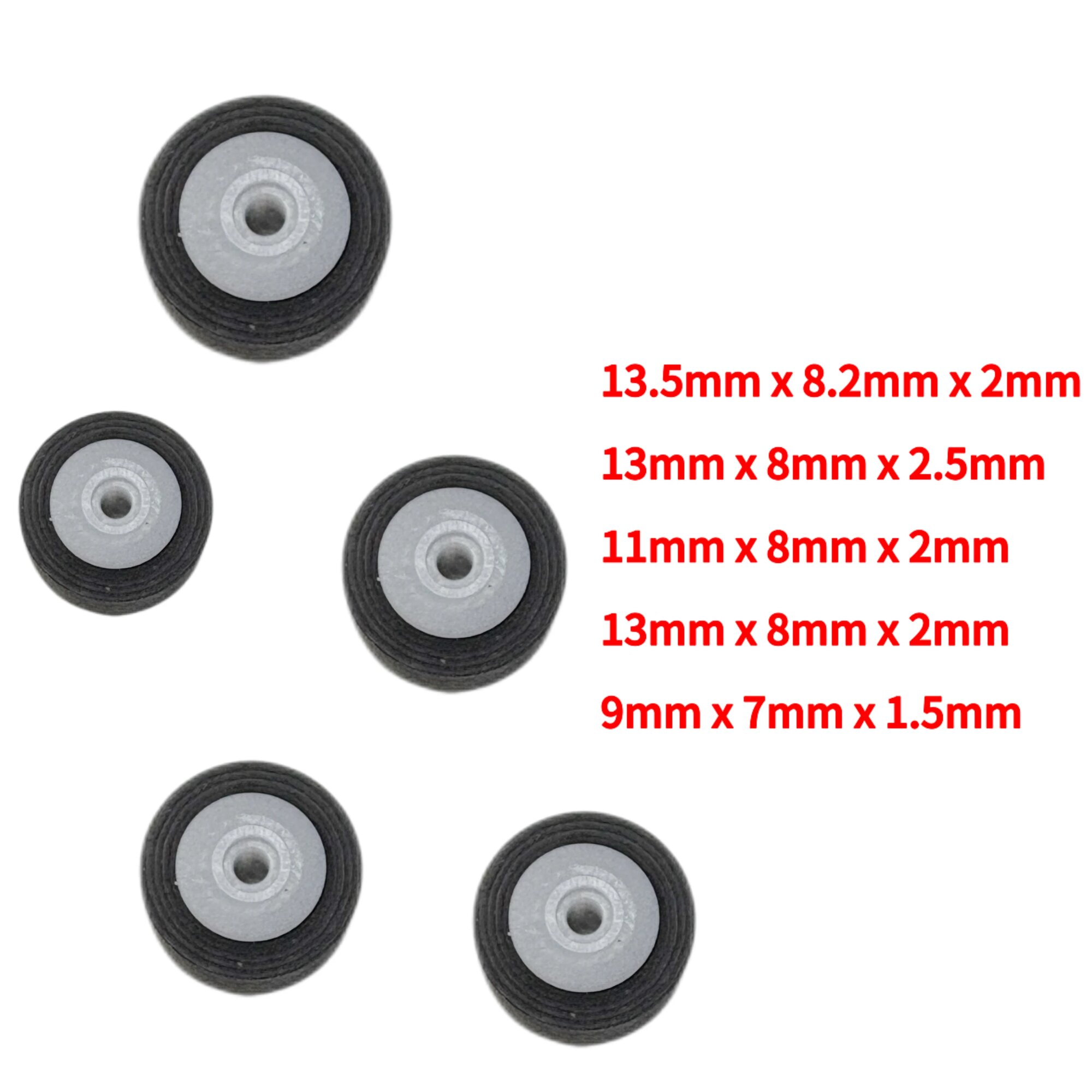 Прижимной ролик Hryuejro для кассетных магнитофонов 1PCS, 13.5 x 8.2 x 2