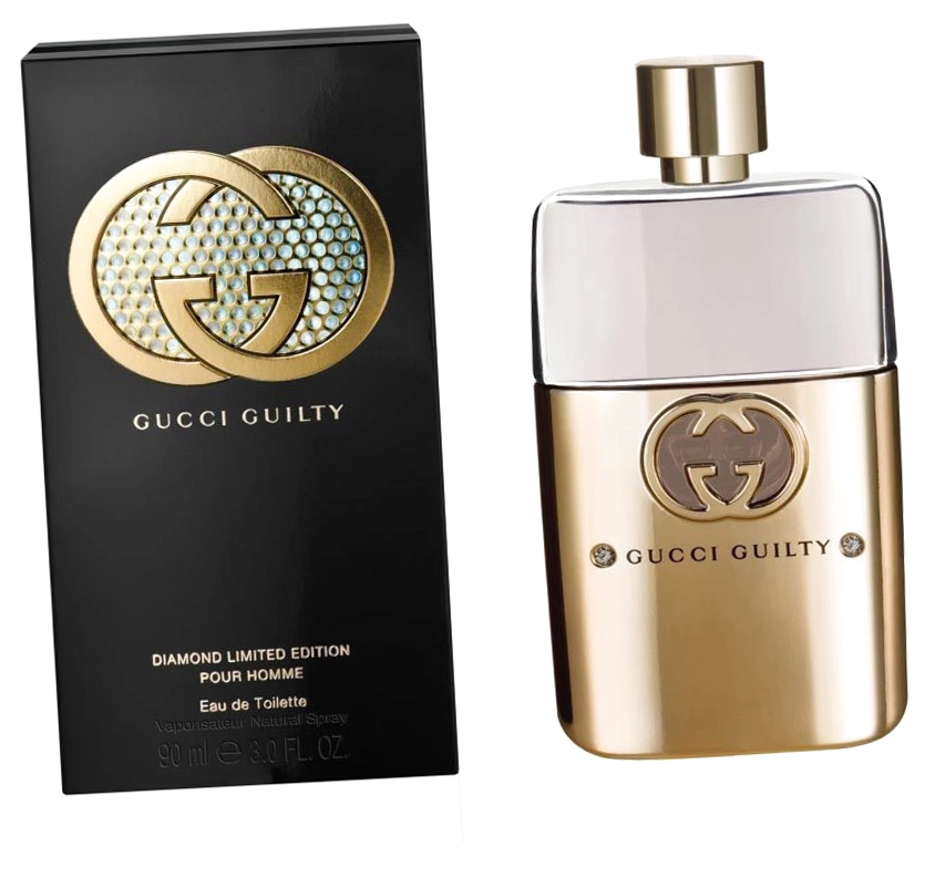 Мужская туалетная вода Гуччи Гилти Пур Хом Даймонд 90 мл - Gucci Guilty Pour Homme Diamond
