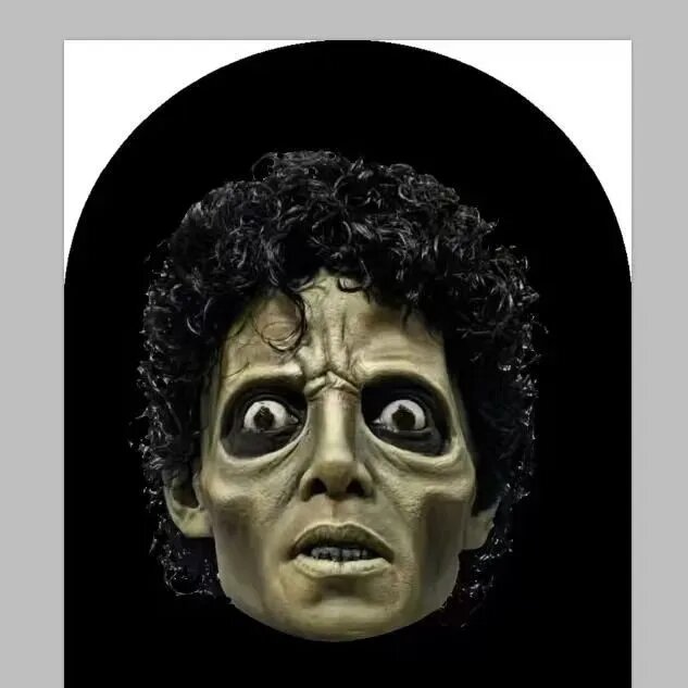 Маска зомби Майкла Джексона Thriller 4 модели Veil Mask 01