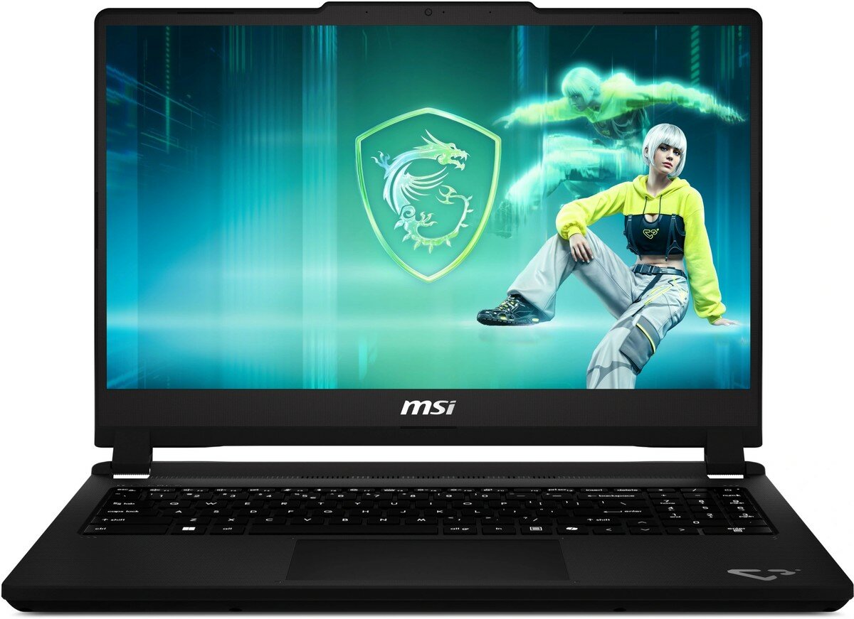 Ноутбук MSI Cyborg 15 C13WF-229XRU, 15.6", IPS, Intel Core i5 13420H 2.1ГГц, 8-ядерный, 16ГБ DDR5, 512ГБ SSD, NVIDIA GeForce RTX 5060 - 8 ГБ, TGP 100Вт, FreeDOS, серый (9s7-15