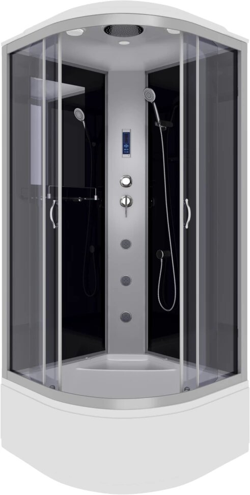 Душевая кабина 100x100x215 см Niagara NG-2509-14F тонированное