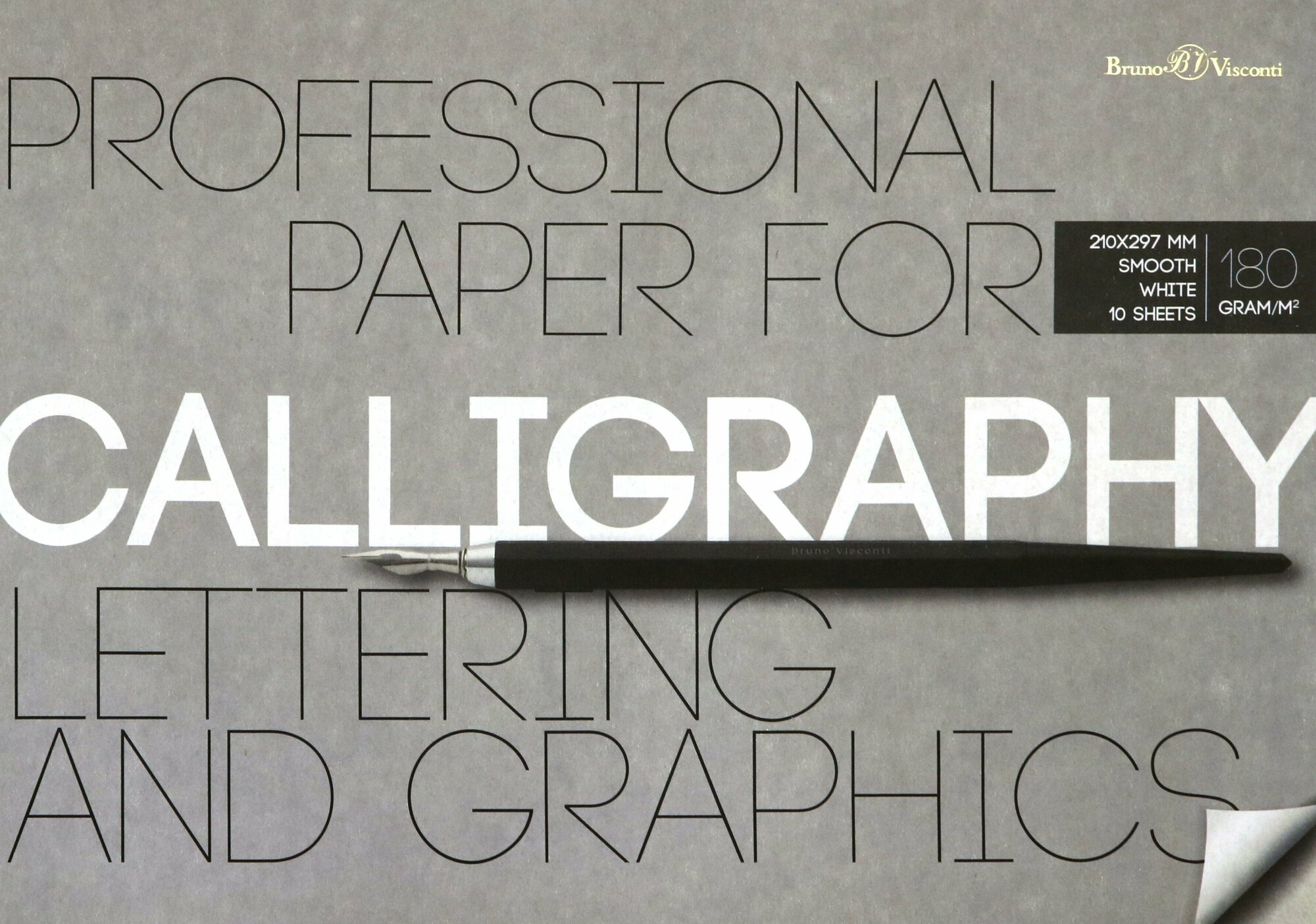 Бумага для каллиграфии (10 листов, А4) (4-118)