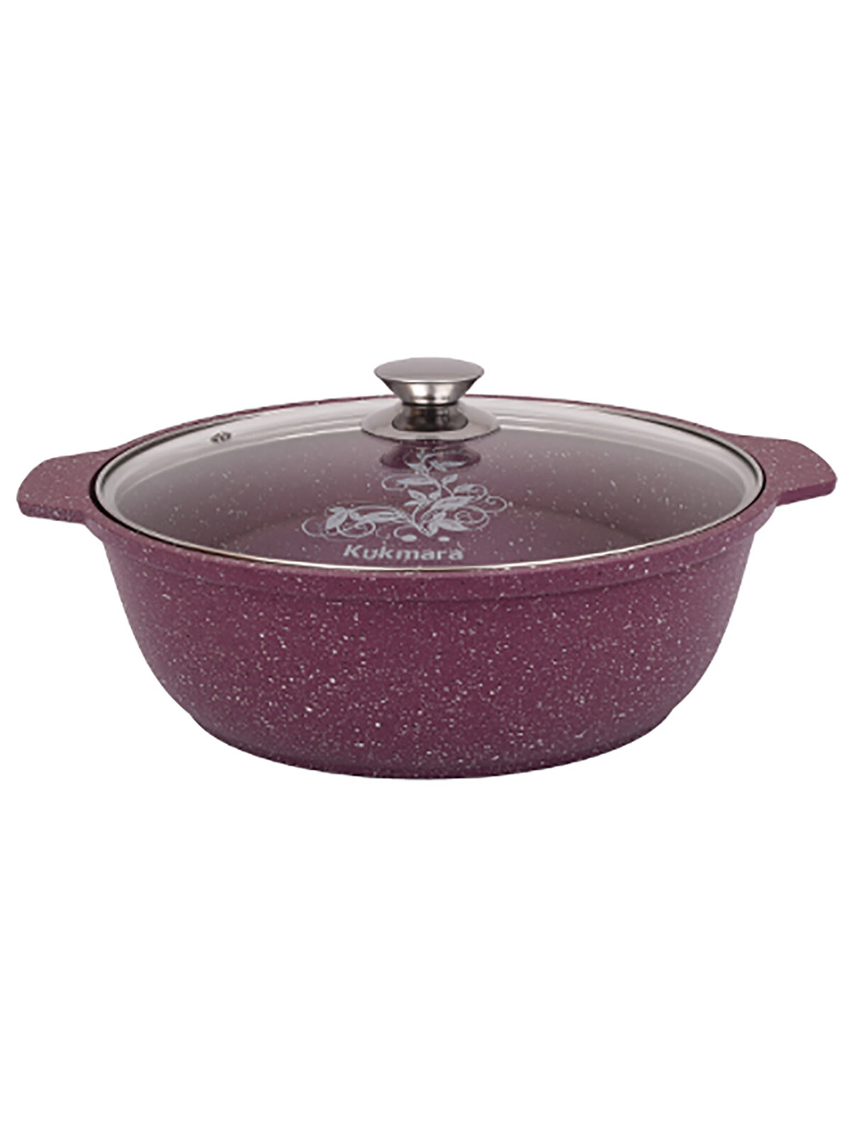 Кастрюля-жаровня с крышкой Kukmara Trendy style антипригарная, 3 л