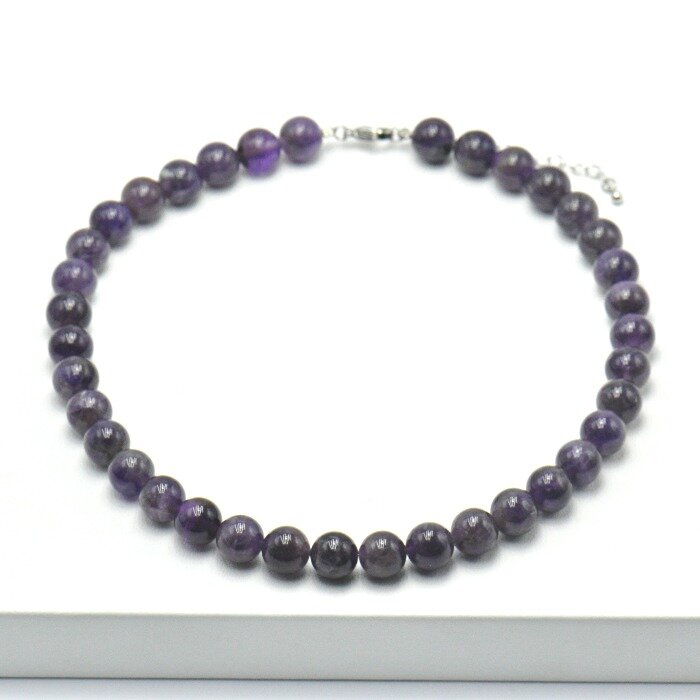 Бусы, аметист