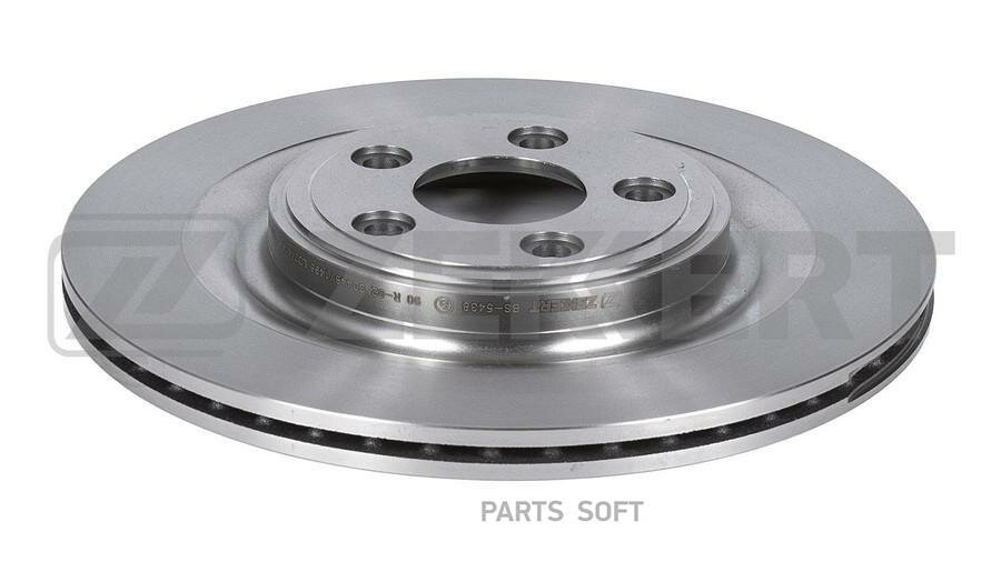 ZEKKERT BS-5438 Диск торм. задн. Jaguar S-Type (X200) 04- XF (X250) 08- XJ (X350 X351) 03- XK (X150) 06- ()