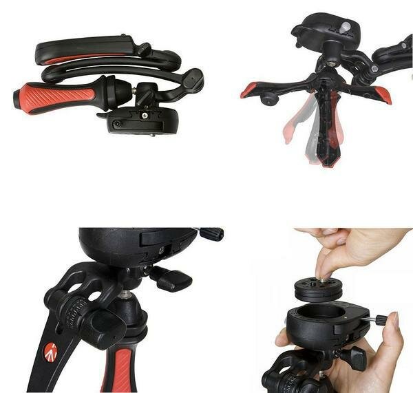 Плечевой упор для фото/видео камеры Manfrotto 585-1 (пластиковый, черный)