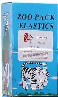 Ортодонтические резинки DENTOSEE 3.5/5.0/6.5 унций 6.5 OZ-Squirrel