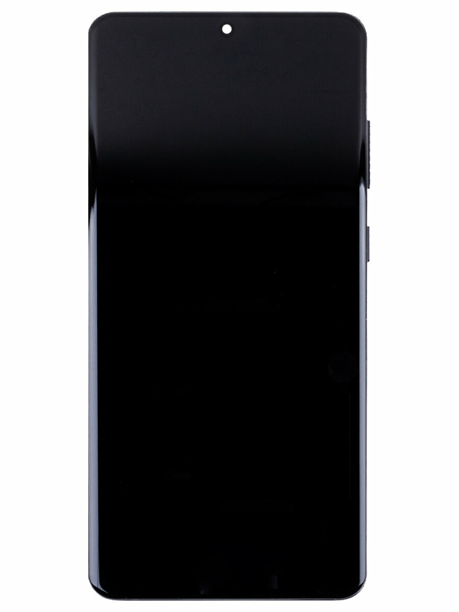 Дисплей для Samsung G985F Galaxy S20 Plus модуль с рамкой и тачскрином (черный) - (OLED) (Full Size)