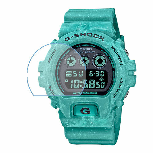 Скрин Мобайл защитный экран для часов Casio DW-6900WS-2 из нано стекло 9H