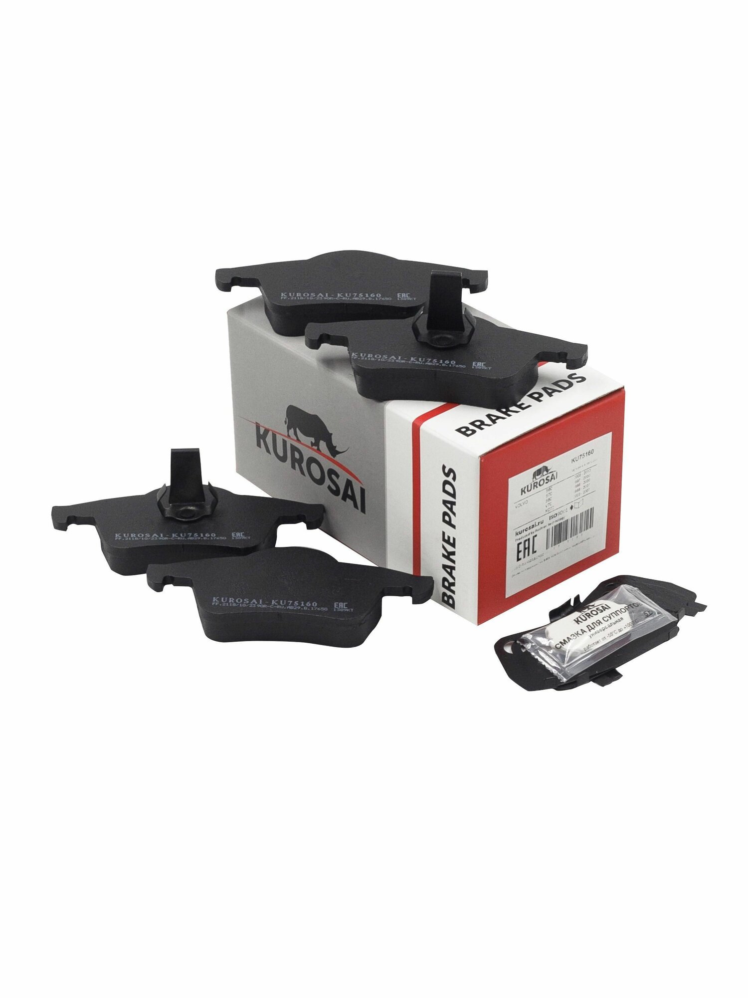 Тормозные колодки задние Volvo S60 I, 00-10, S70 (LS) 97-00, S80 I (TS, XY) 98-06, V70 96-07, XC70 I 00-07