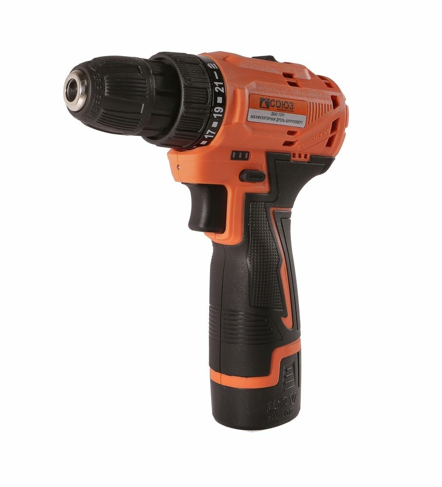 Дрель-шуруповерт аккумуляторная СОЮЗ ДШС-12П1