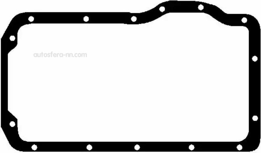 GLASER X0592001 Прокладка масляного поддона Peugeot 205/309 1.1-1.6 86-91