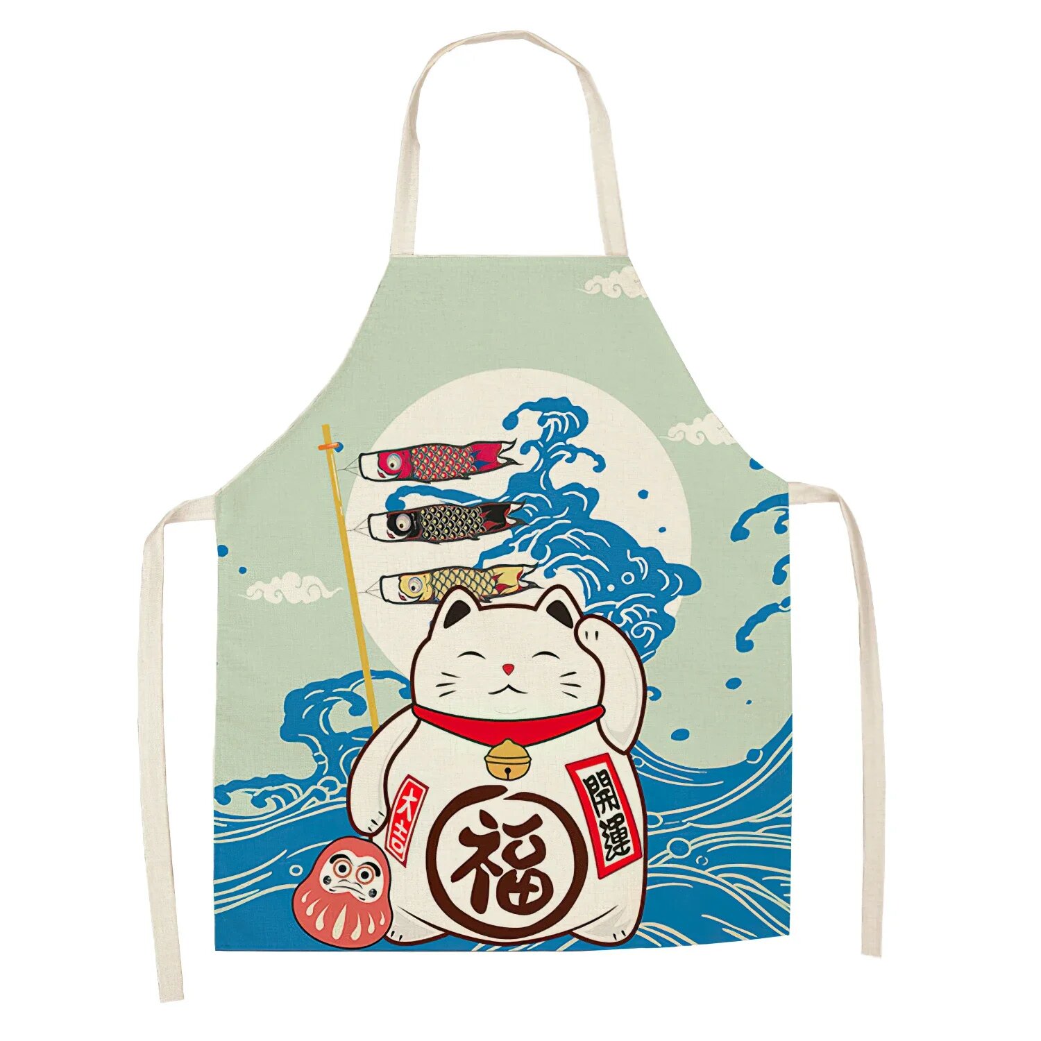 Фартук Lucky Cat, 75x65 см, цвет 14