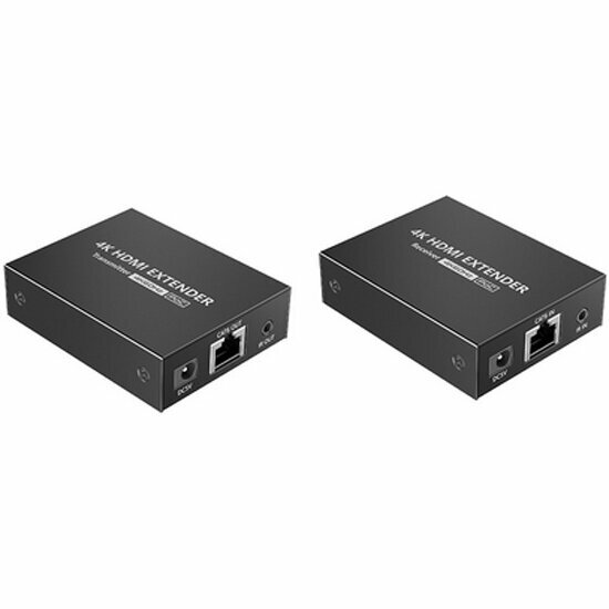 Удлинитель HDMI по витой паре, 4K60, до 50 м, PoC Lenkeng LKV465P