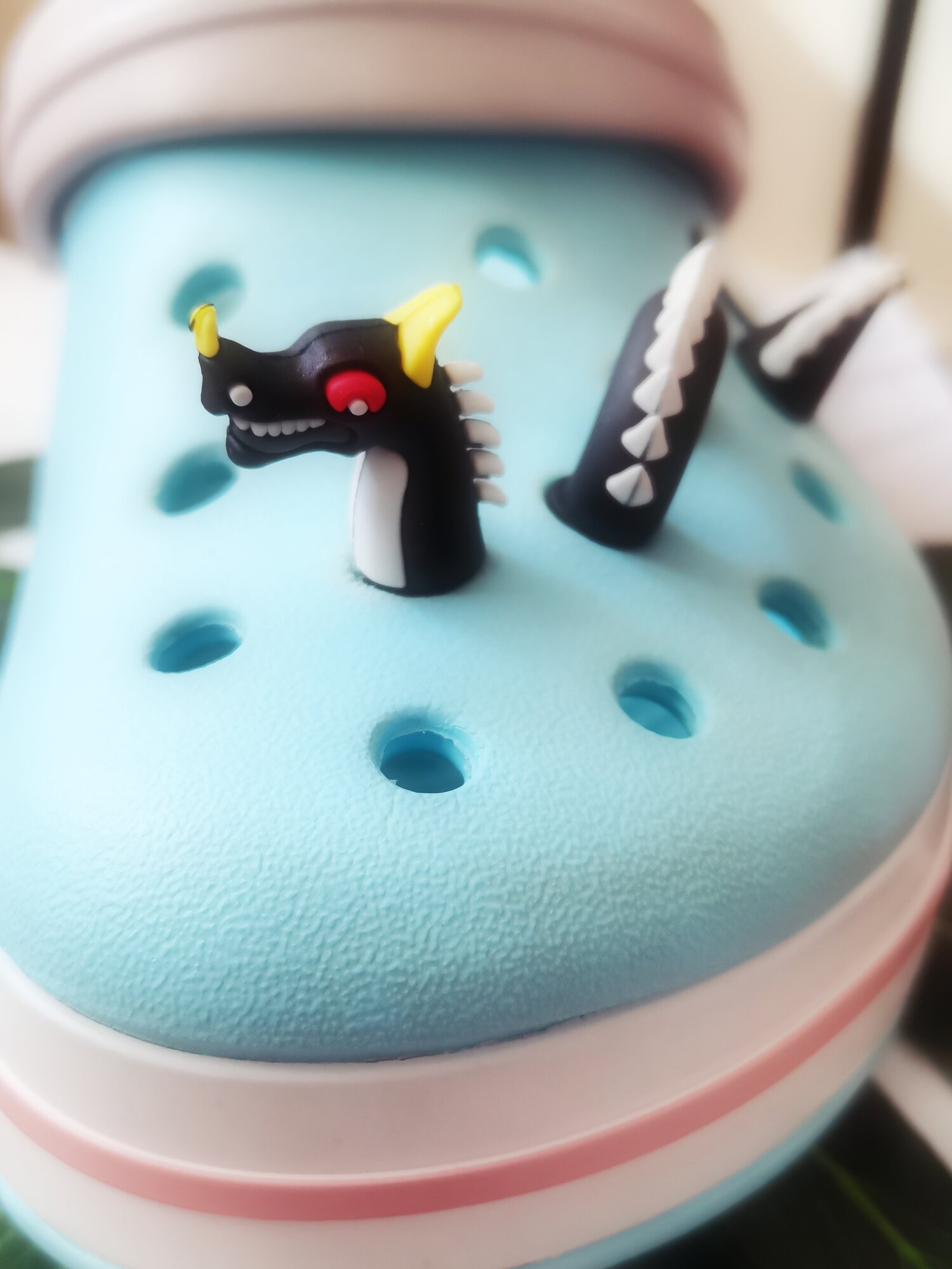 Джибитсы для крокс Дракон 3-D